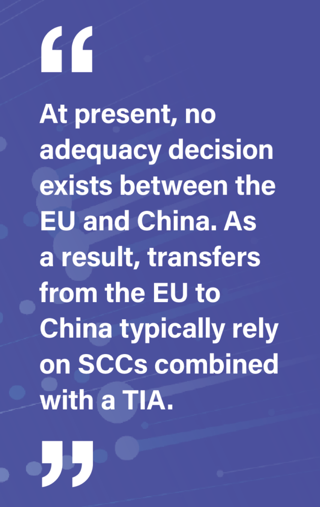 Cross-border data transfers between the EU and China - EURObizEURObiz